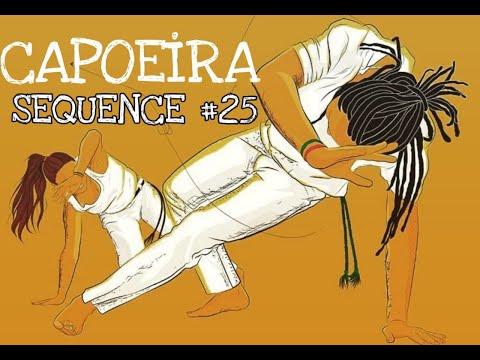 #25 Capoeira Tutorial  Sequence //#25-ci Kapoeyra Məşqi birləşmə və yıxma  hərəkəti//