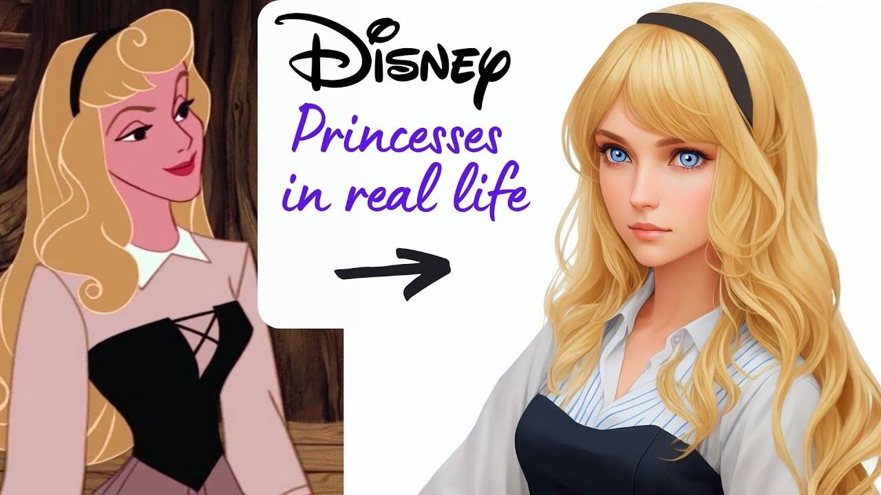 Disney princesses IN REAL LIFE #disney #princess #inreallife - YouTube