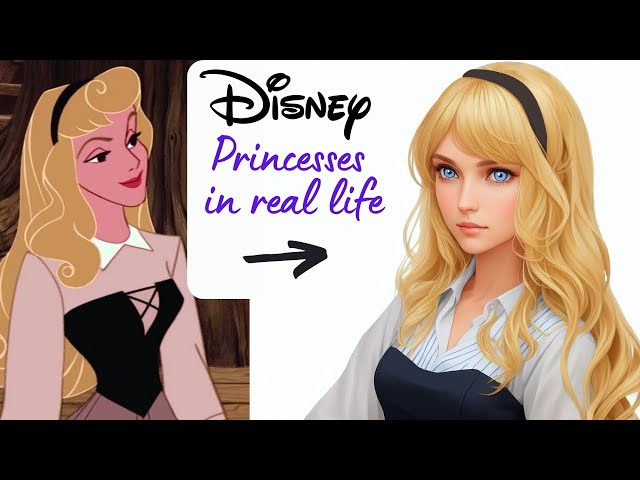 Real Life Princesses Drawings