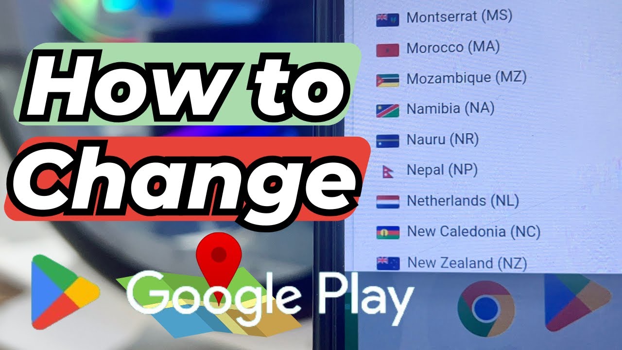 How to Change Google Play Store Country - YouTube
