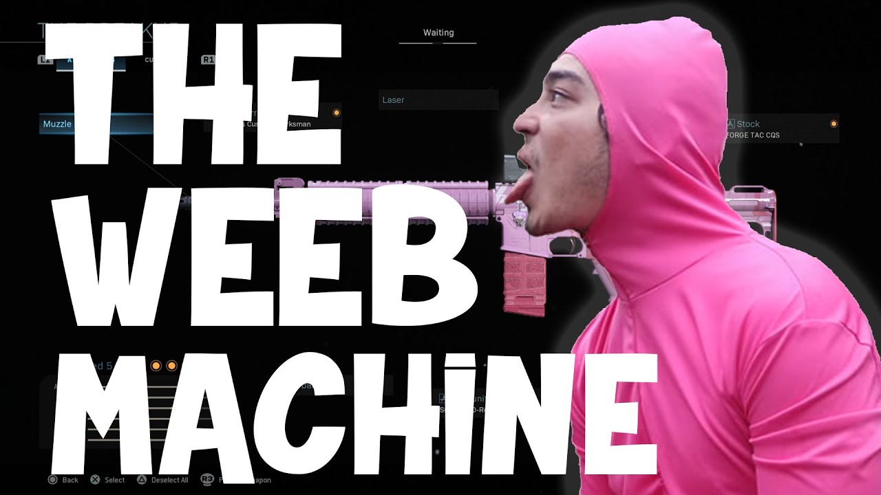 The Weeb Machine Custom Class | Call of Duty Modern Warfare - YouTube