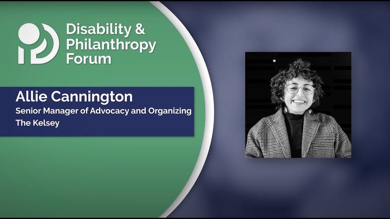 Allie Cannington: How Philanthropy Can Fund Truly Disability-Inclusive ...
