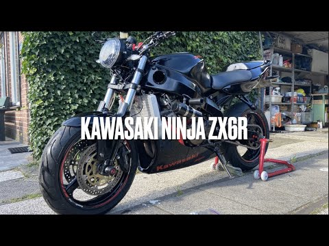 Kawasaki Ninja zx6r custom build HD - YouTube