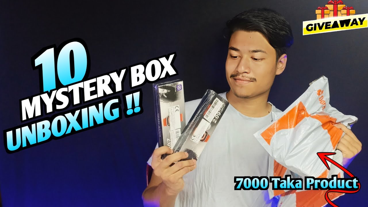 Daraz 6.6 campaign 10pcs 49tk Mystery Box Unboxing 🔥| Tricky Share ...