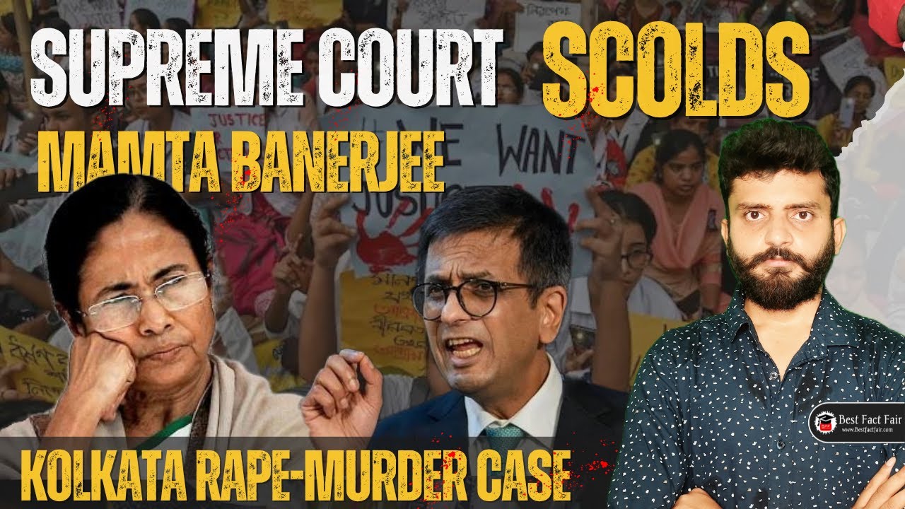 Supreme Court on Kolkata Case🤔 Doctor Moumita Debnath R@pe Mu#*er Case ...