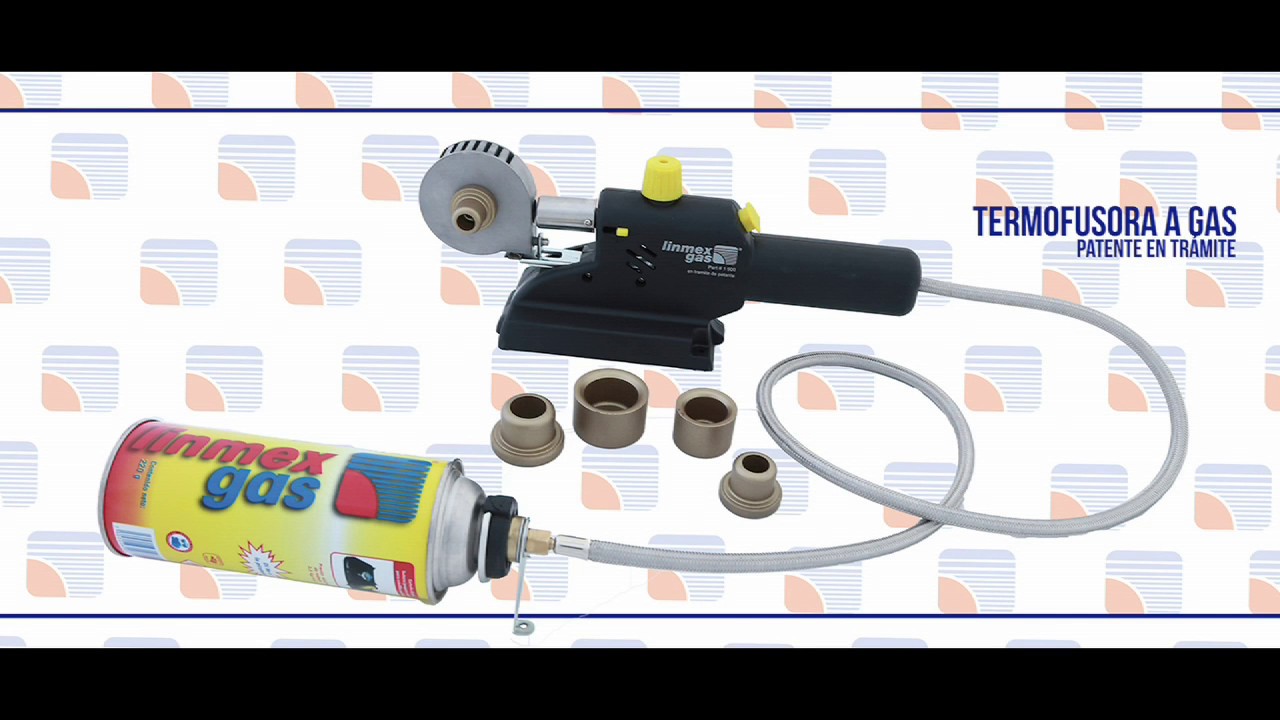 LIN MEX GAS TERMOFUSORA A GAS - YouTube