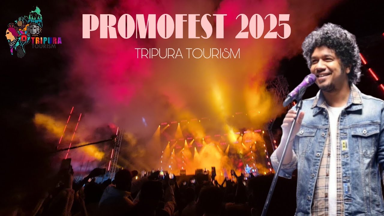 Papon da songs best view udaipur tripura Promofest2025 - YouTube
