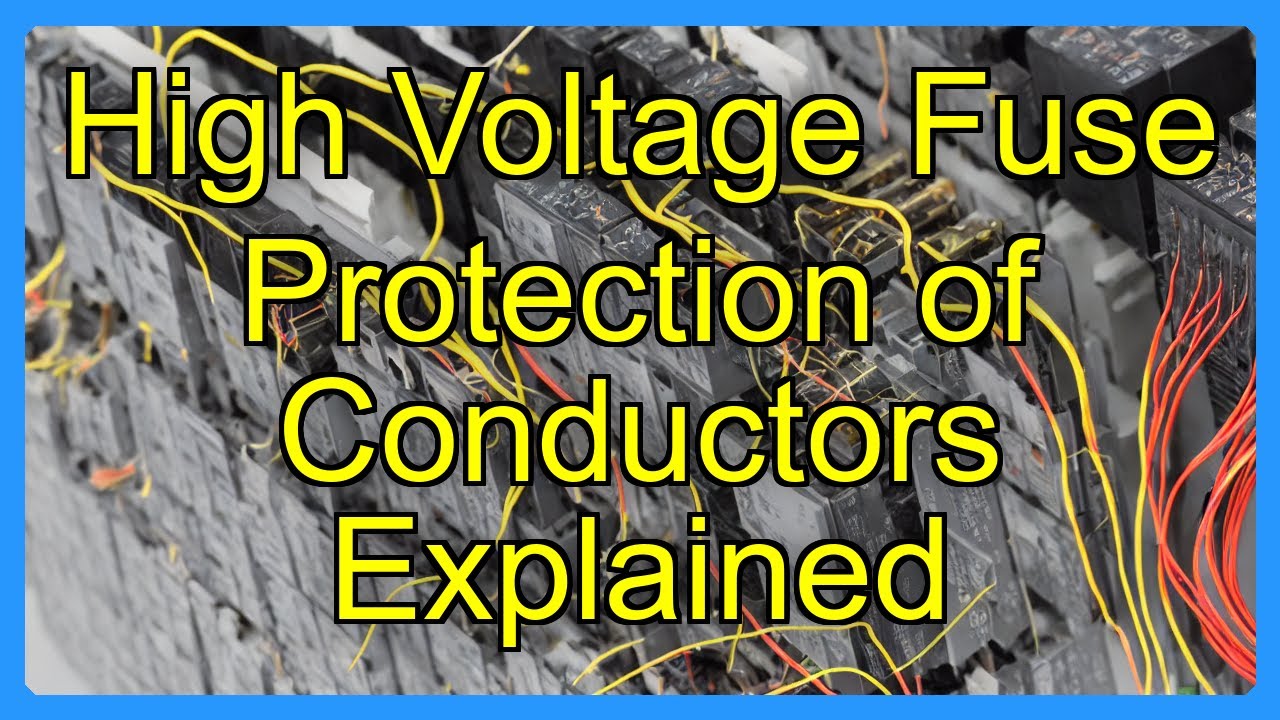 High Voltage Fuse Protection of Conductors Explained - YouTube