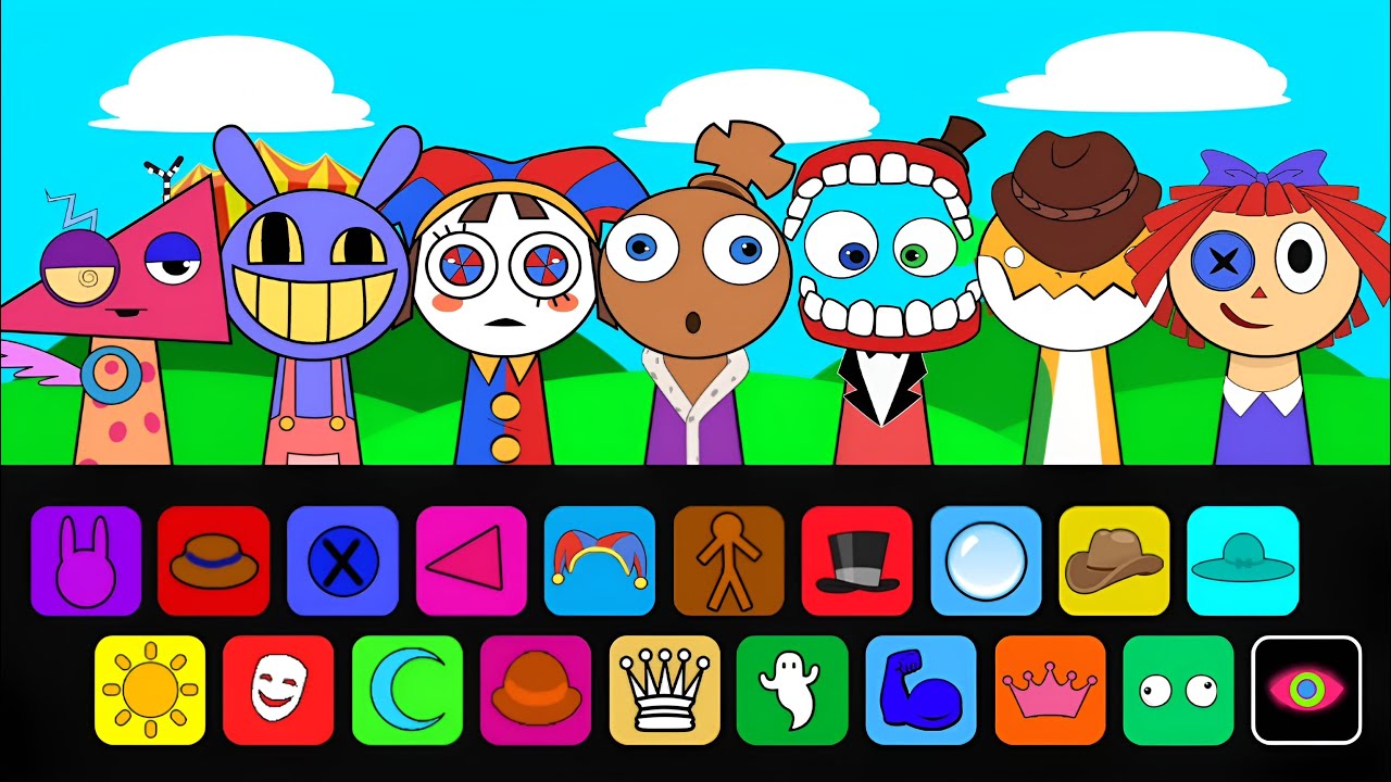 Sprunki Digital Circus Incredibox The Amazing Digital Circus Update New ...