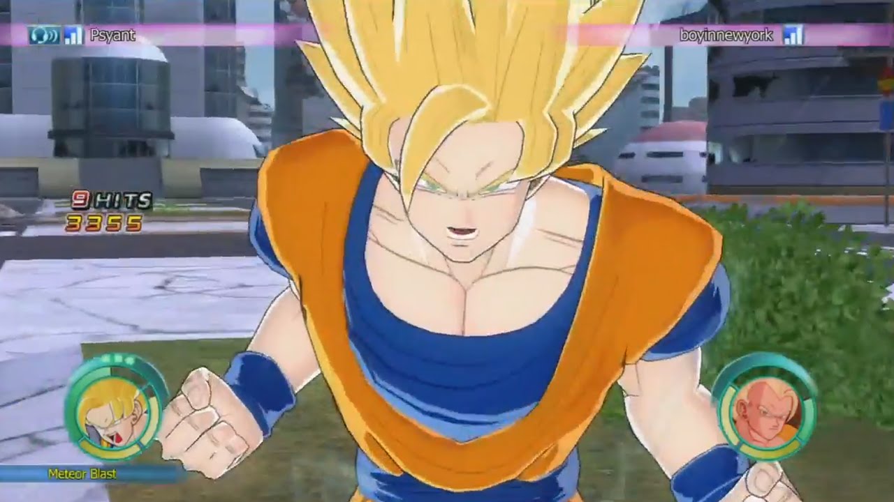 Dragonball Raging Blast - Online Battle 1 (Quality Test) - YouTube