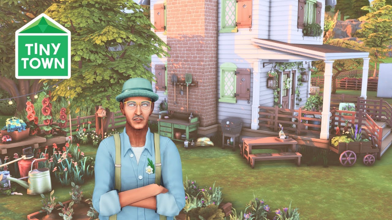 ep 02┊ Frank Got Into a FIGHT! 🤕🥊 | Tiny Town Challenge | The Sims 4 ...