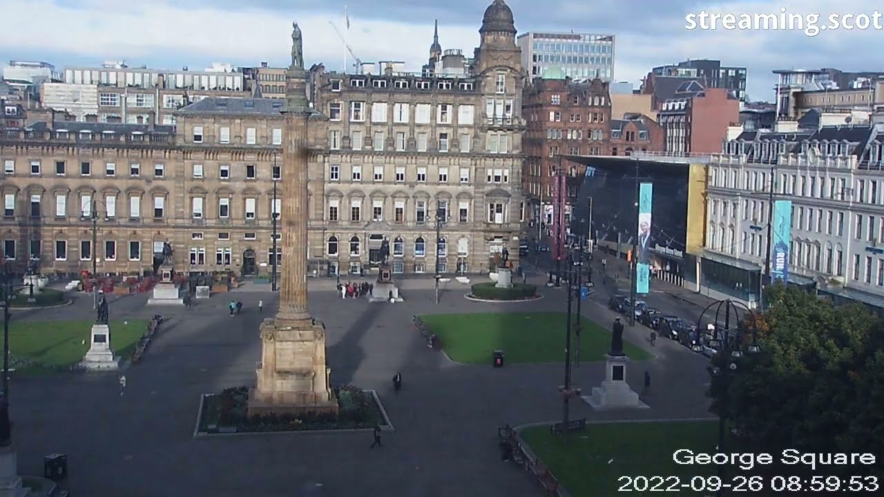 2022-09-26 George Square, Scotland - YouTube