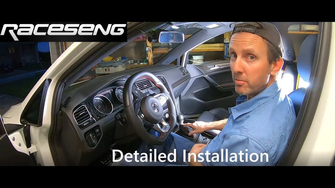 2018 VW GTI SE Ep.332: Detailed Installation Raceseng DSG Shift Knob ...