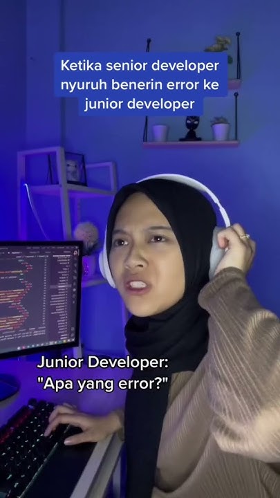 Salah headphone ini gaes😌 #seniordeveloper #juniordeveloper #developer #programmerlife - YouTube