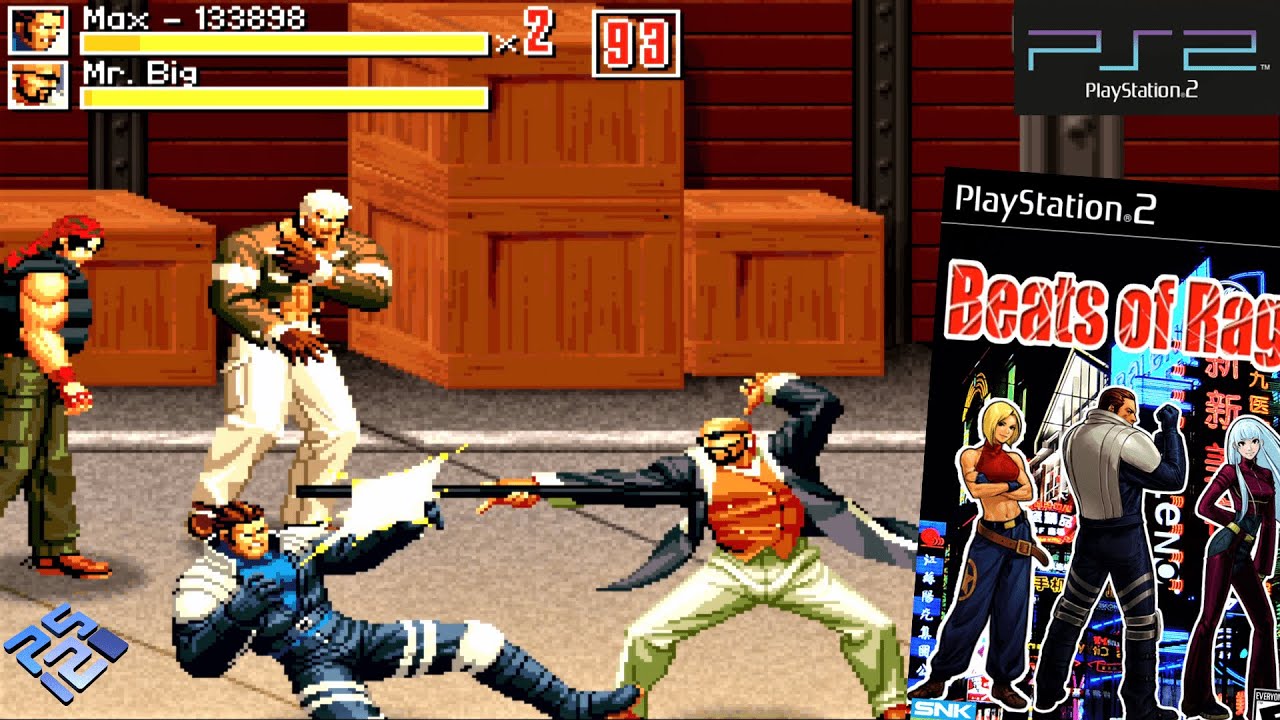 Beats of Rage (2014) Sony PlayStation 2 Gameplay in HD (PCSX2) - YouTube