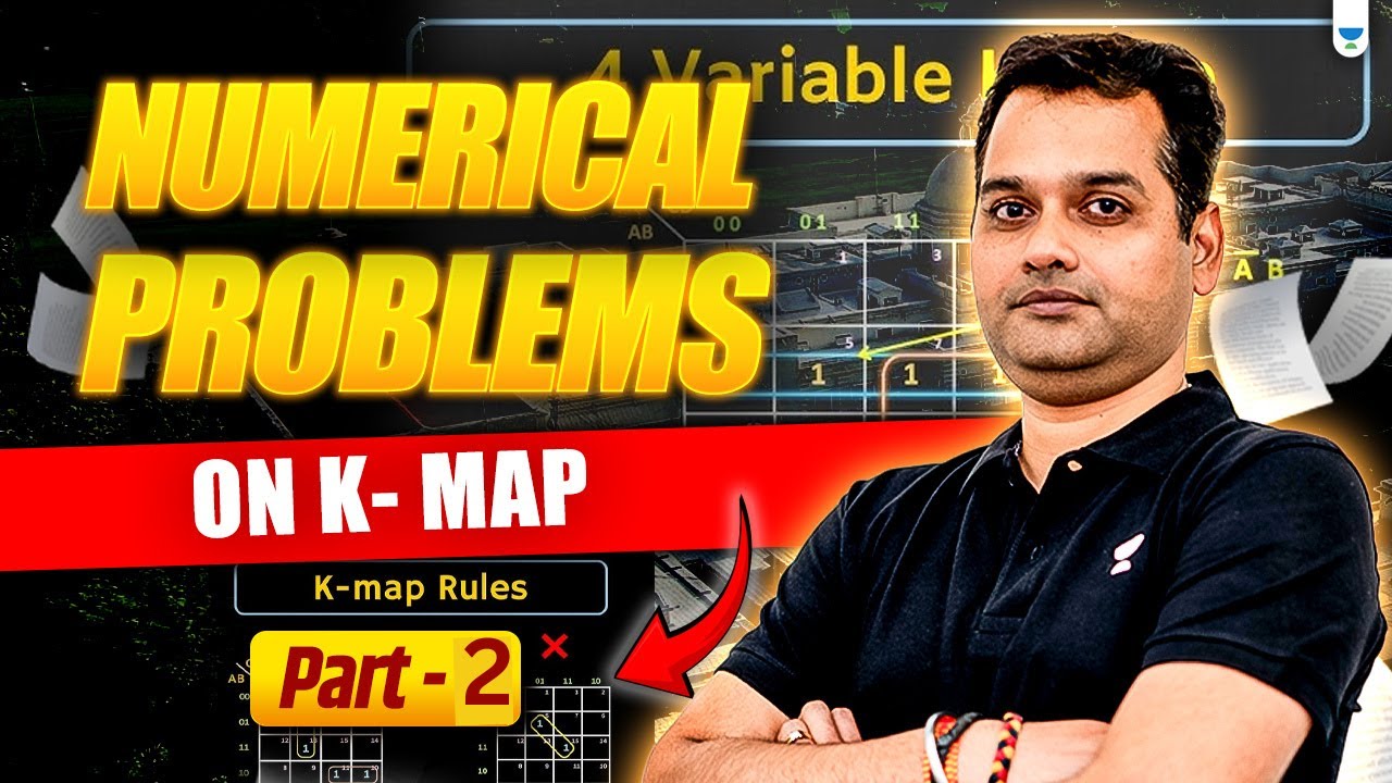 K-Map Numerical Problems Part-2 | Karnaugh Map Simplification Tricks ...