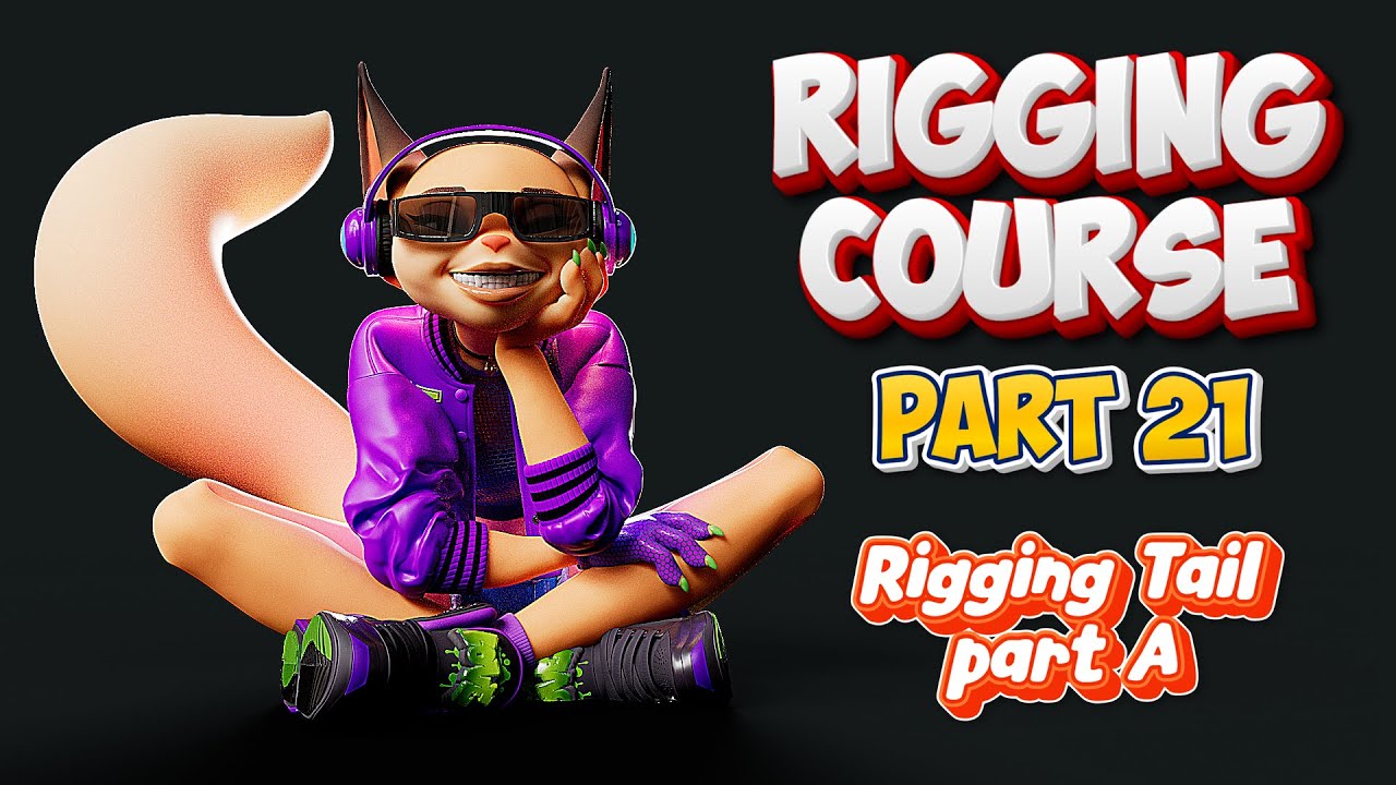 Rigging with Advanced Skeleton - Part 21 - Rigging the tail Part A ...