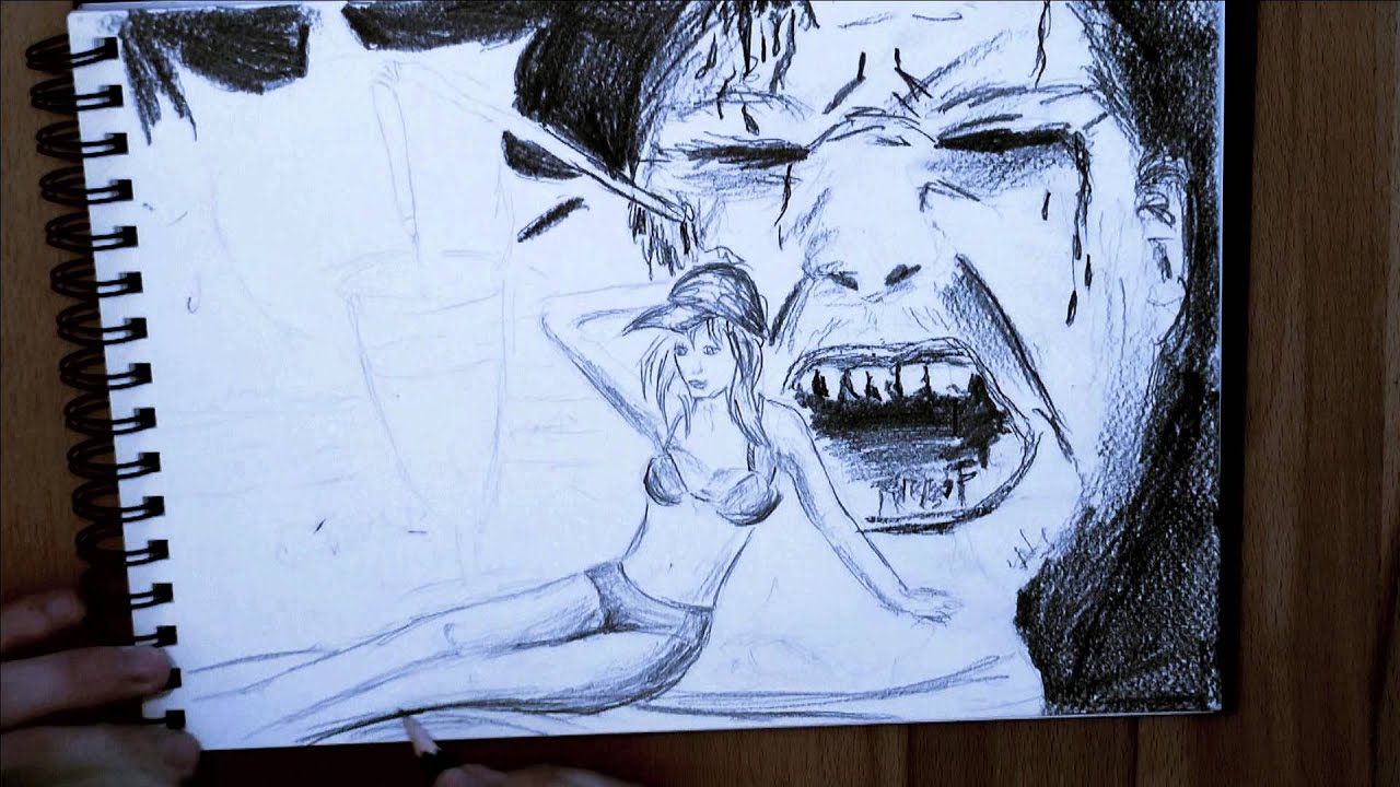 Freaky Speed Drawing - YouTube