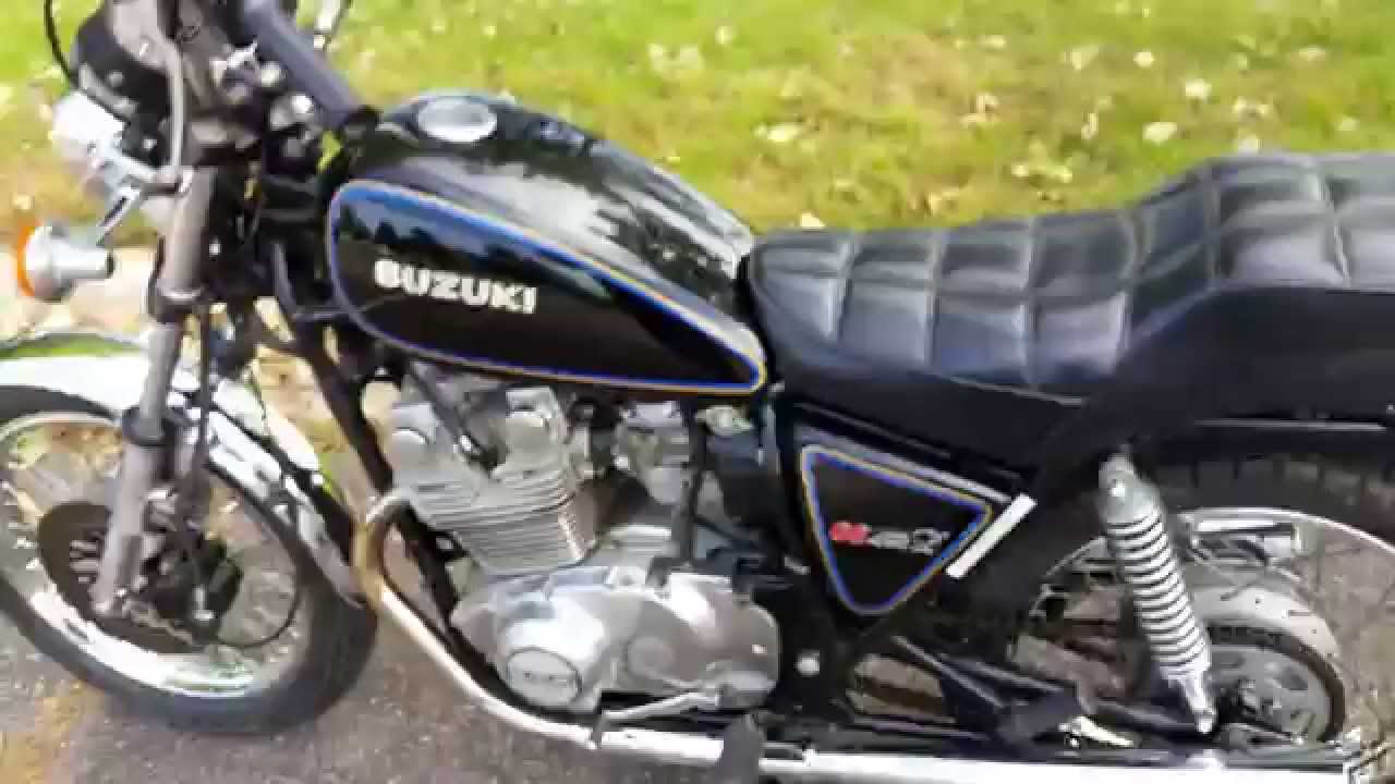 1980 Suzuki GS450L Start up - YouTube