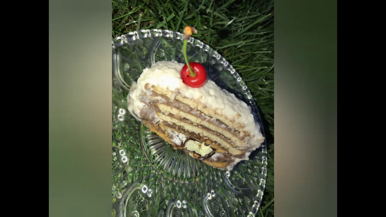 Tortë me krem banane / Cake with banana cream - YouTube