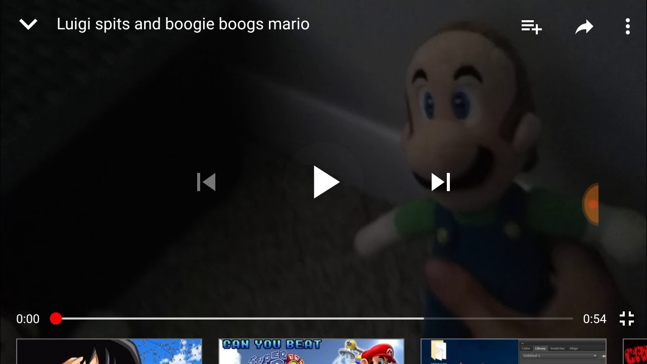 Reacting To: "Luigi Spits And Boogie Boogs Mario" - YouTube
