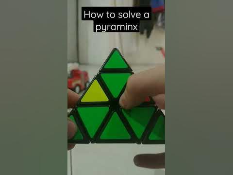 How to solve a pyraminx (beginner method) Part 1 - YouTube