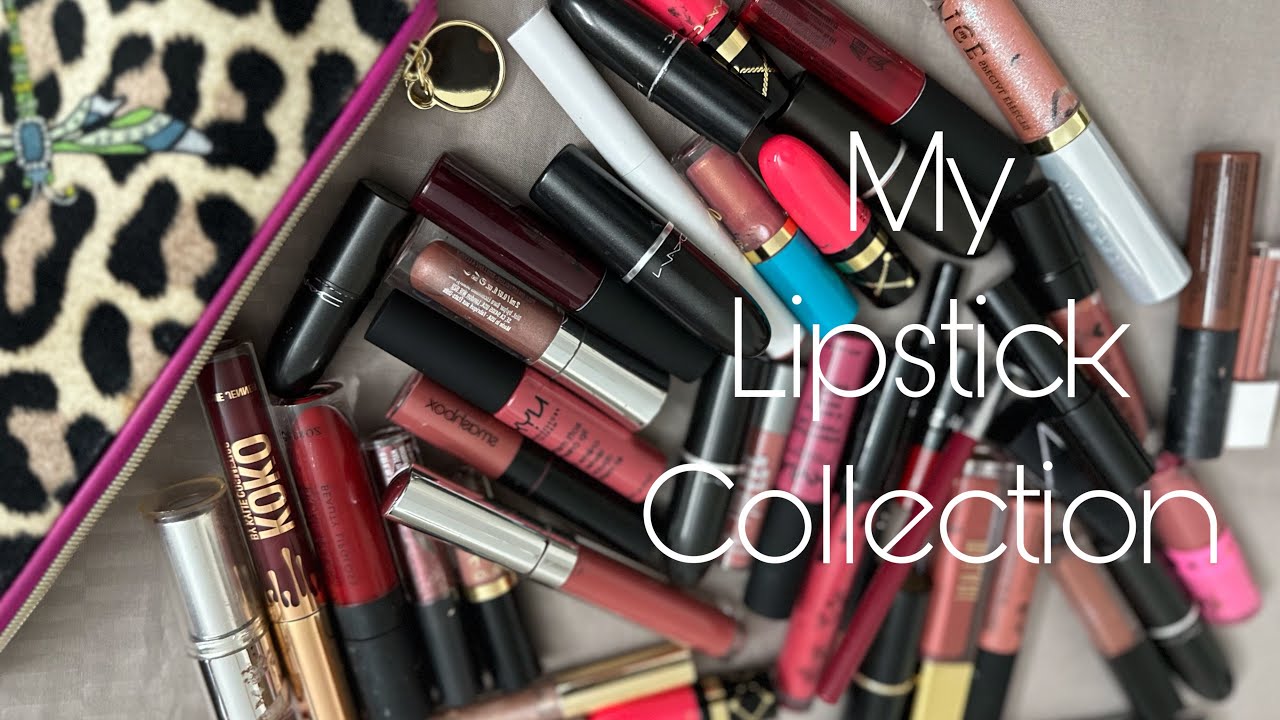 MY FAVOURITE LIPSTICKS..... - YouTube