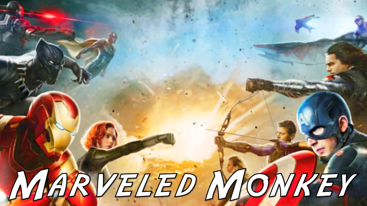 Captain America Civil War Teams Finally Revealed-Marveled Monkey Ep7 ...