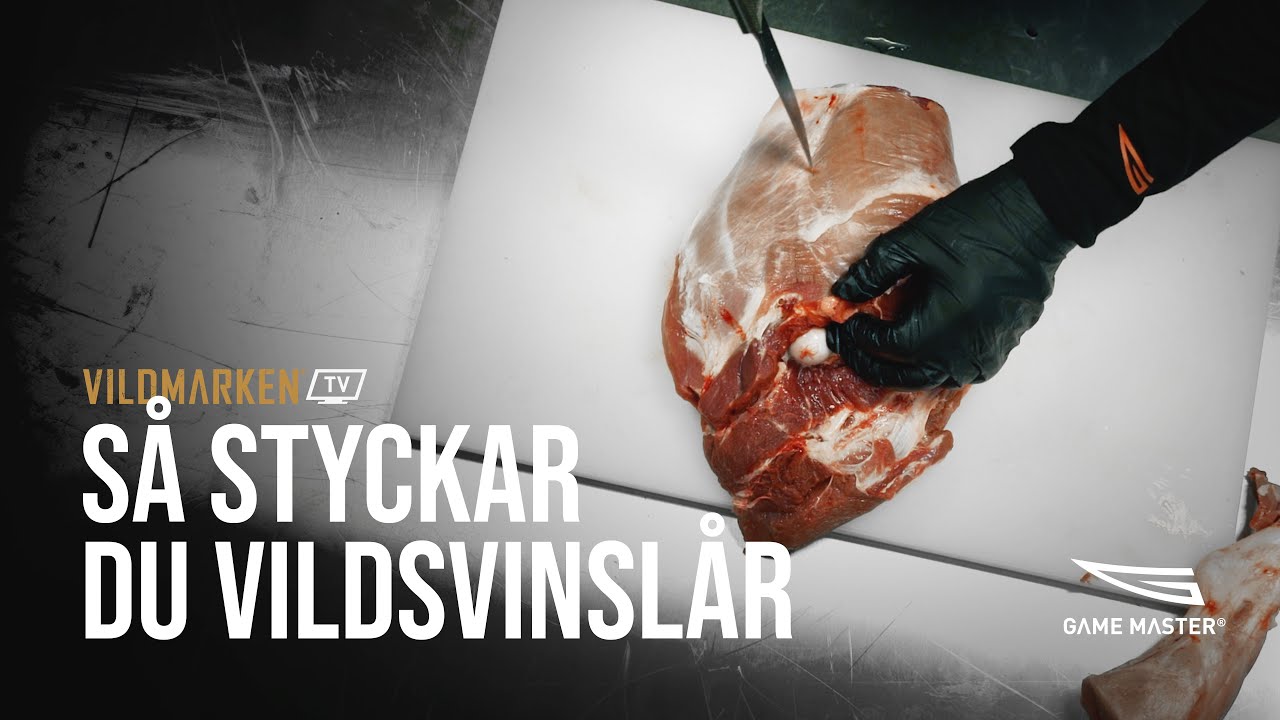 Så styckar du vildsvinslår – med Game Master Pro - YouTube