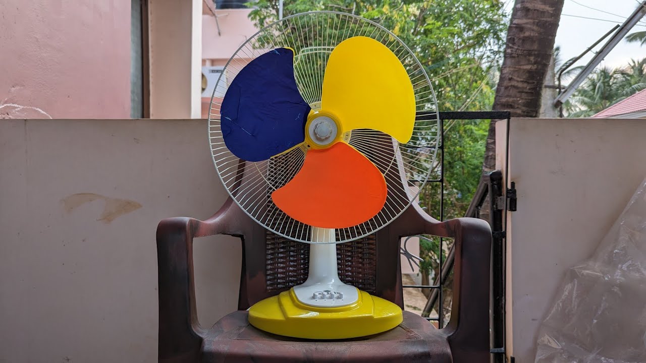 Fan video. QUALX WIND TURBO Anti-Dust High Speed 400 mm Ultra High ...