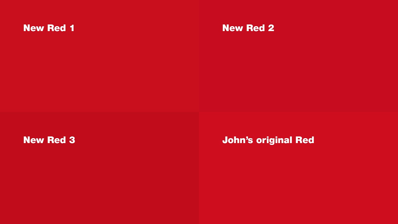 Red colour test - YouTube