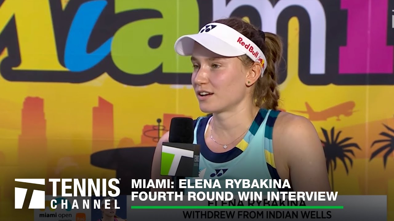 Elena Rybakina Feeling Stronger With Each Match After Being Out Sick ...
