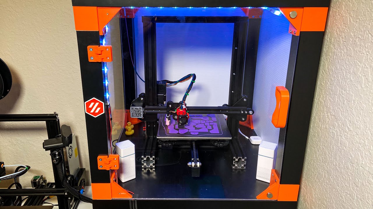 Ender 3 IKEA Lack Enclosure (Part 2) - YouTube