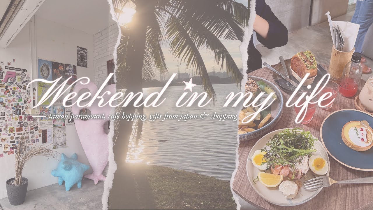 Weekend in my life 🌺 | matcha, cafe hopping, thrifting, shopping ...