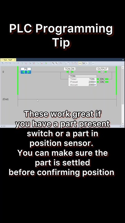 Delay an output from turning on in Studio 5000 - YouTube