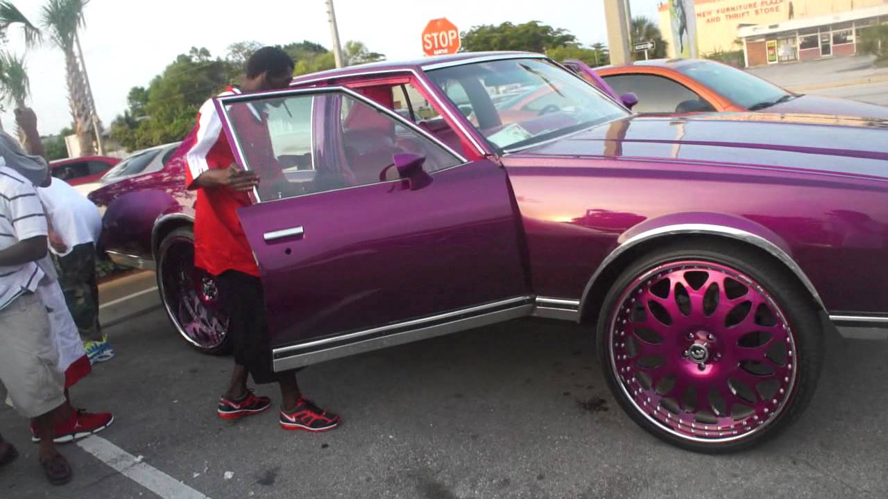 CANDY PURPLE BOX CHEVY ON DEM 26" FORGIATOS!!! MOTHERS DAY FOOTAGE ...