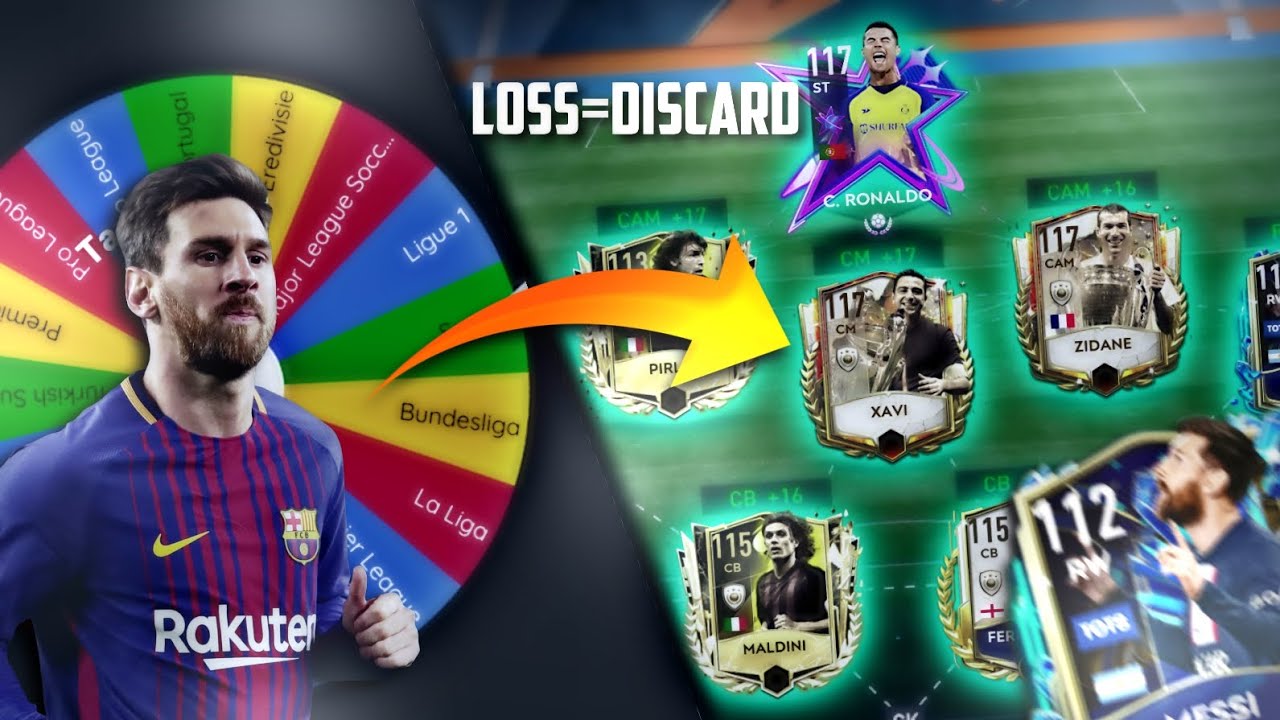 112 Messi but Wheel Picks his Teammates - YouTube