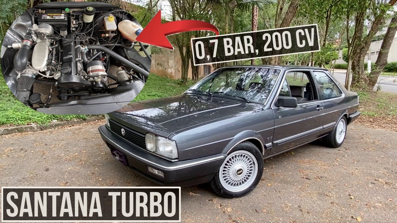 SANTANA GLS TURBO: na medida da diversão | Garagem Drops #106 - YouTube