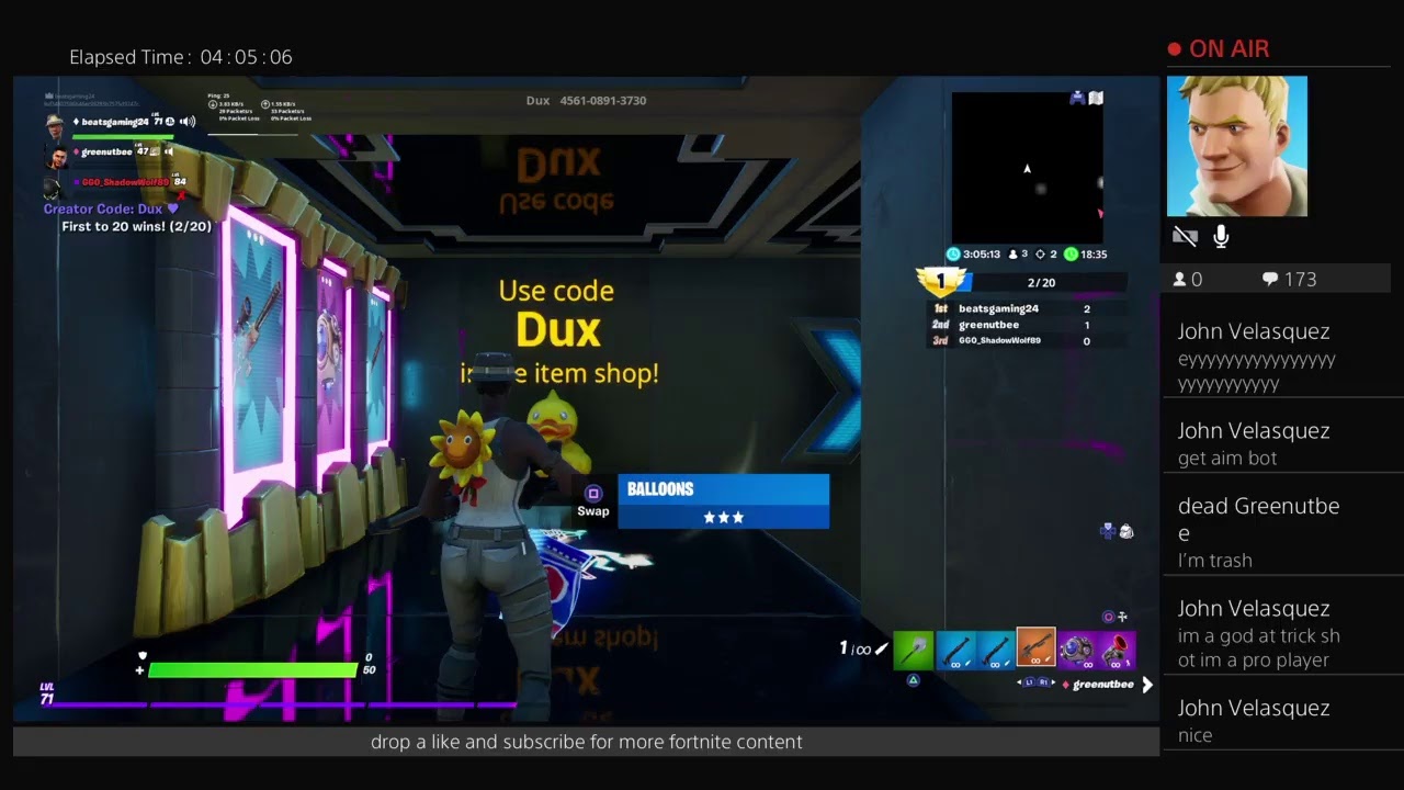 FORTNITE LTM GAMEPLAY - YouTube