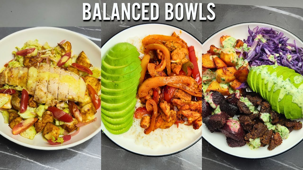 3 Balanced Bowl Recipes: Healthy, Delicious & Nutritious - YouTube