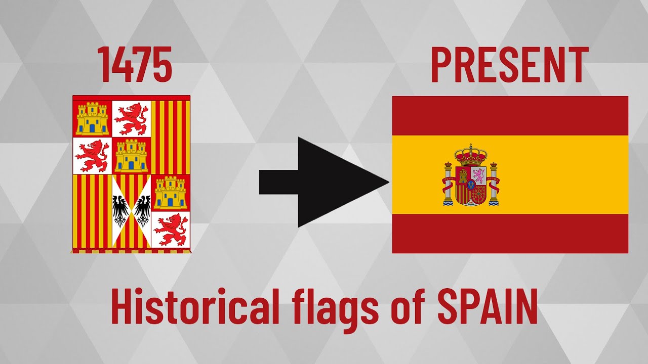 Historical flags of Spain - YouTube
