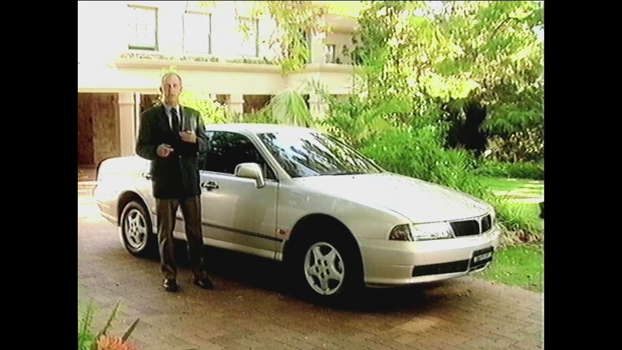 Mitsubishi TE Magna Sedan (Product Presentation, 1996) - YouTube