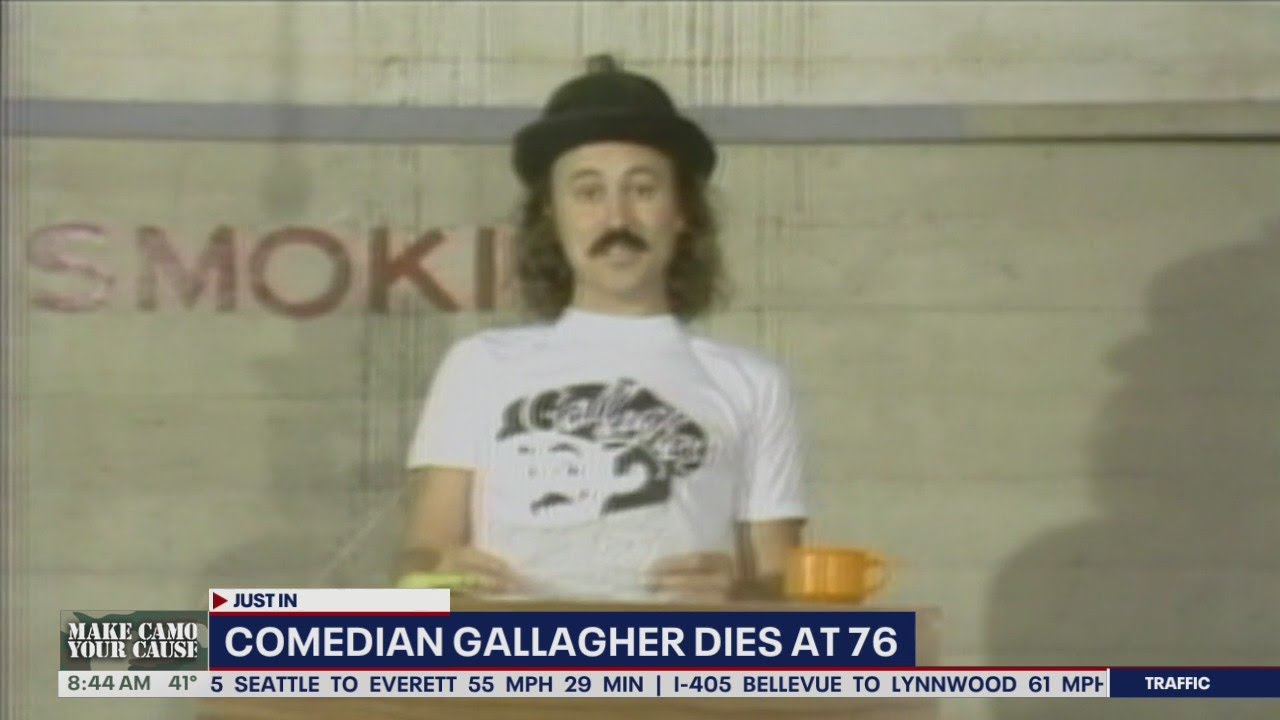 Comedian Gallagher dies at 76 | FOX 13 Seattle - YouTube