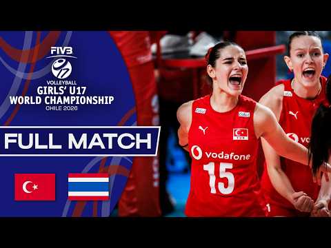 Türkiye vs. Thailand - Pool Play | Girls' U17 World Championship - 2026
