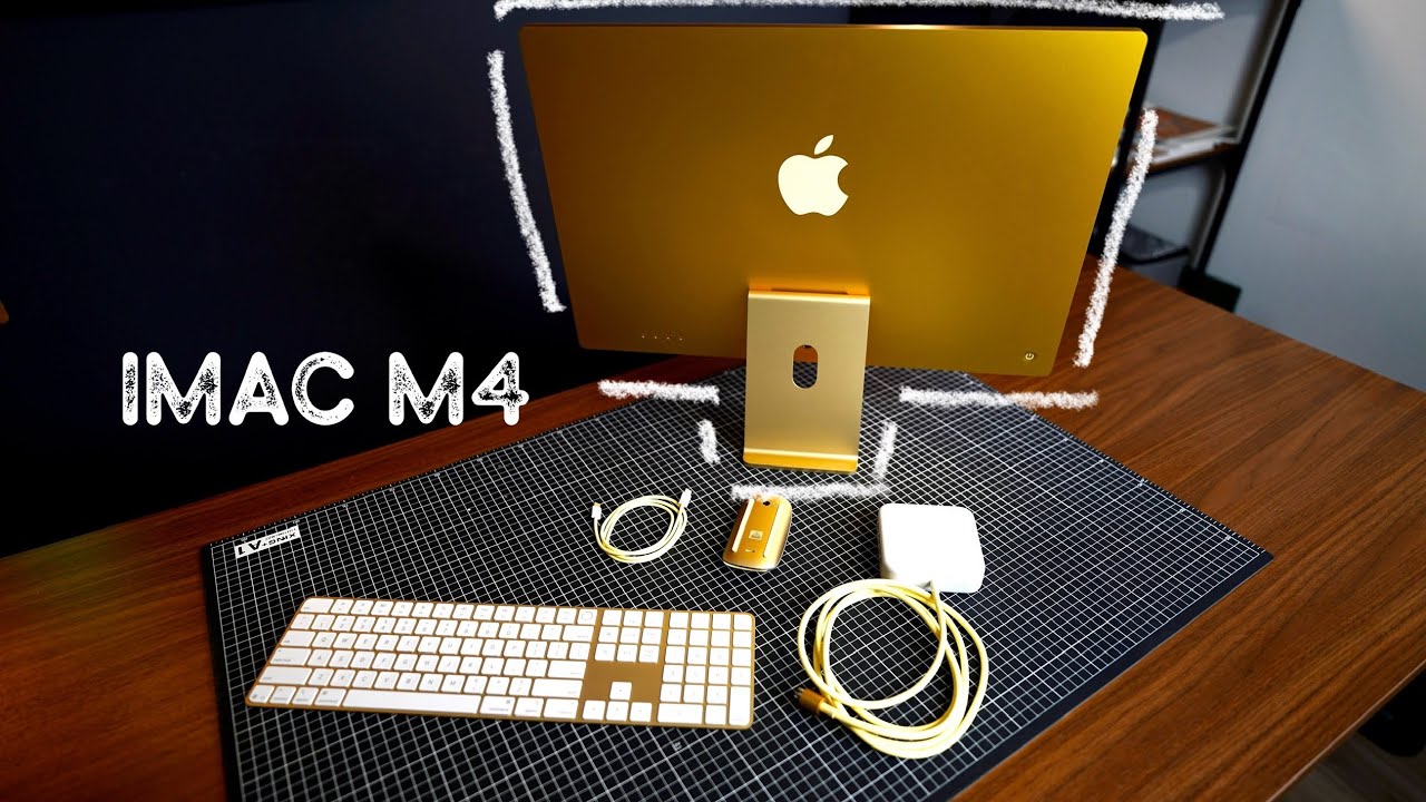 Unboxing New iMac M4 - YouTube