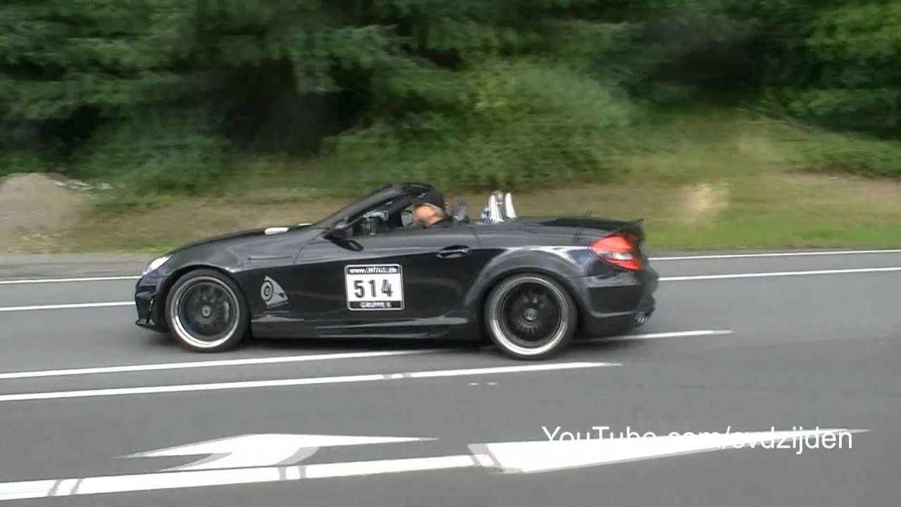 AMG LOUD Sounds!!! SLS CLK63 Black Series C63!! - YouTube