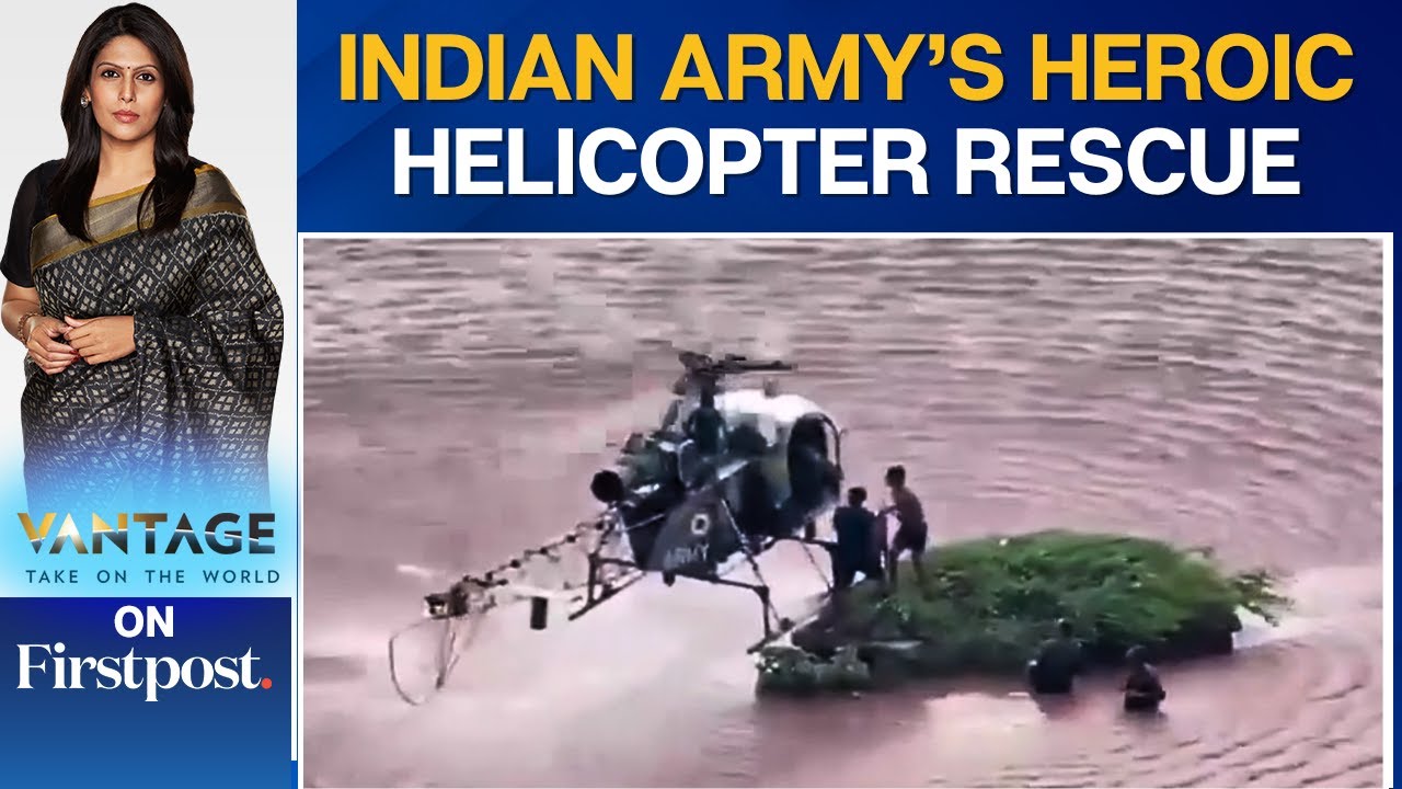 Indian Army’s Daring Helicopter Rescue Saves 27 From Punjab Floods ...