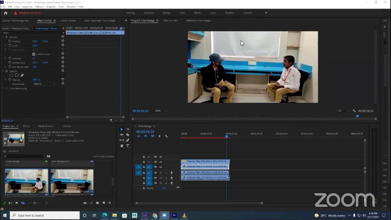 Demo Session Video Editing - YouTube