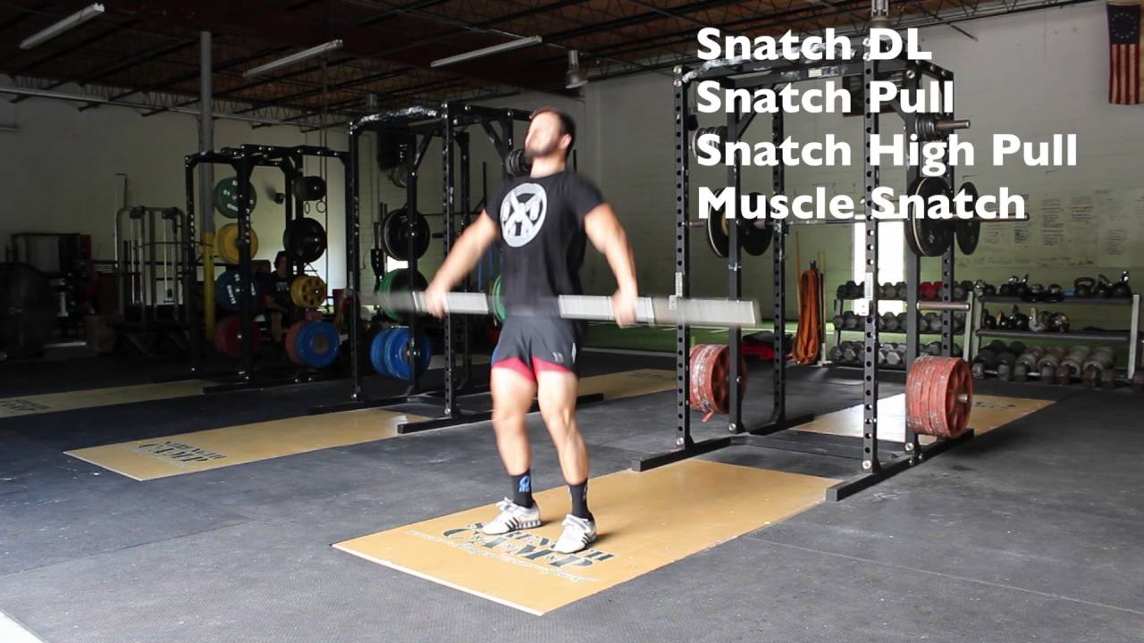 Snatch Pull Sequence - YouTube