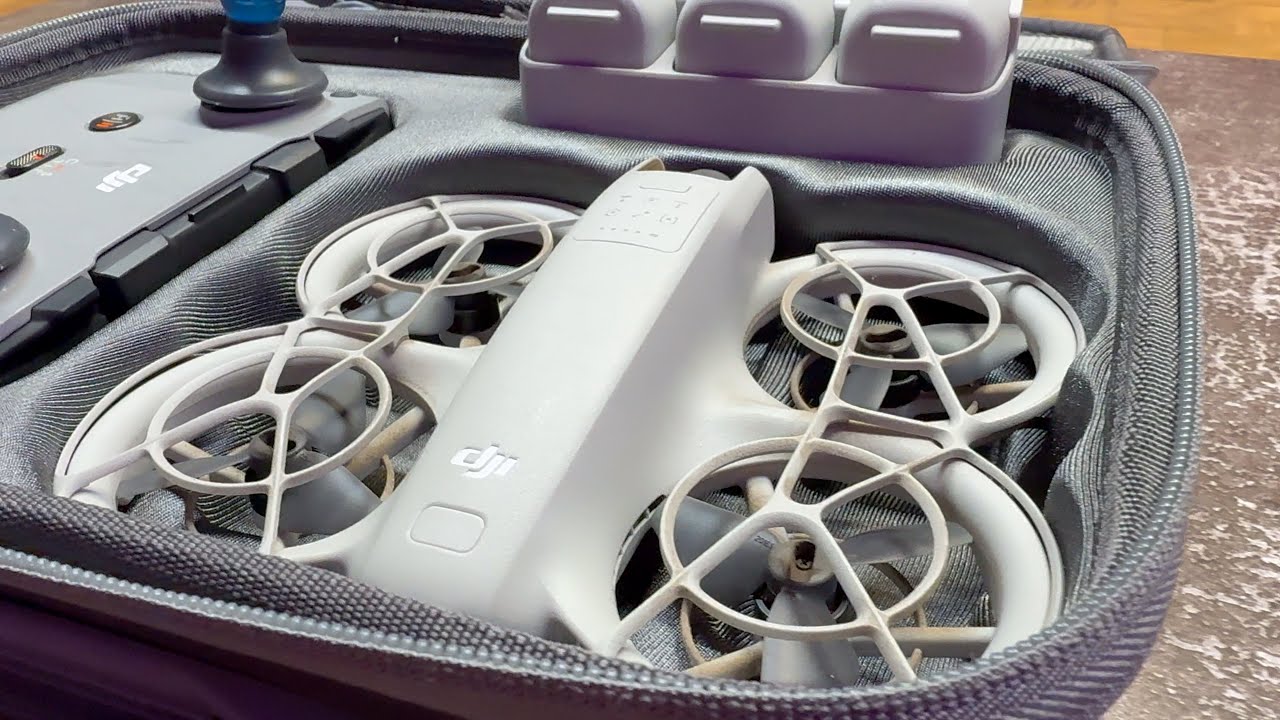 Carrying Case for DJI Neo, PU Portable Protective Storage Bag with ...